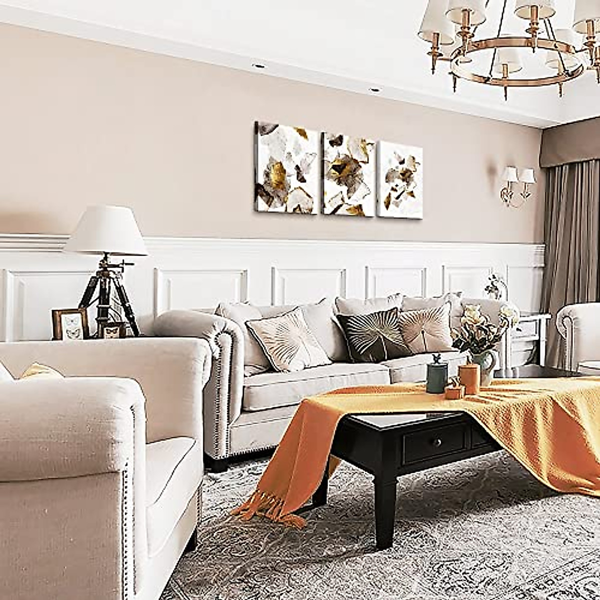 Canvas Wall Art For Living Room Family Wall Decor For Bedroom Fashion Kitchen Wall Pictures Artwork Office Canvas Prints Abstract Paintings Modern Bathroom Home Decorations 12" X 16" 3 Piece Set