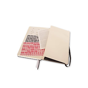 Moleskine Passion Journal, Recipe, Hard Cover, Large (5" x 8.25") Black