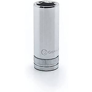 GEARWRENCH 47 Pc. 1/4" Drive 6 Pt. Socket Set, Standard & Deep, SAE/Metric - 80314D