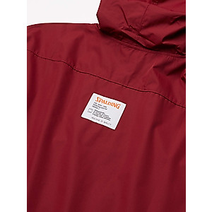 Spalding Men's Varsity Pullover Hoodie, Maroon, L