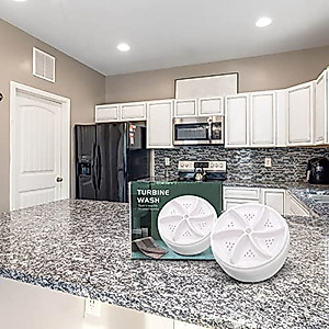 Portable Mini Washing Machine,Portable Turbo Washer With USB, Mini Washing Machine to Clean Sock Underwear and Small Rags, Suitable for Home,Travel, RV, Apartment