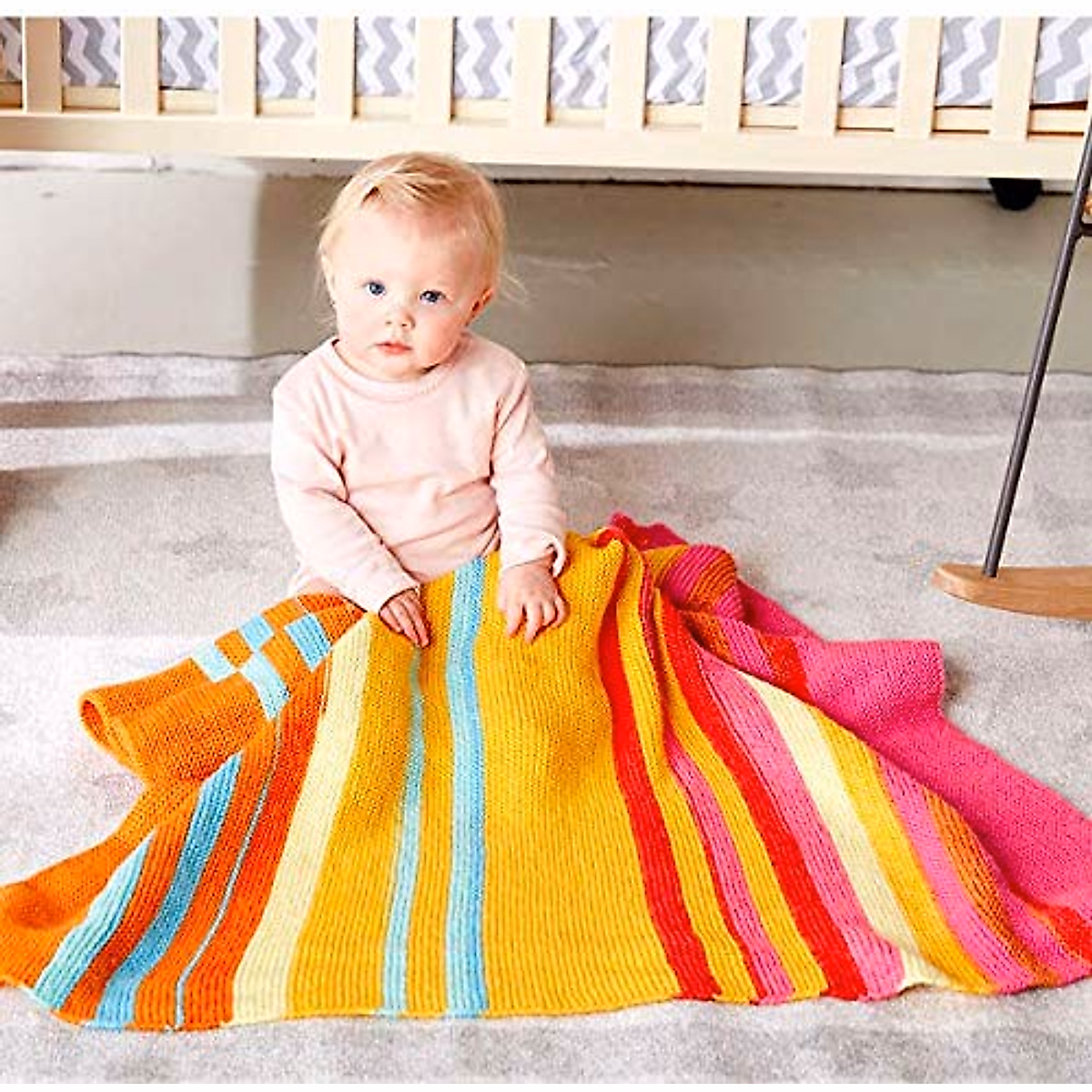 Bernat Softee Baby Yarn - 6 Pack with Patterns (Lemon)