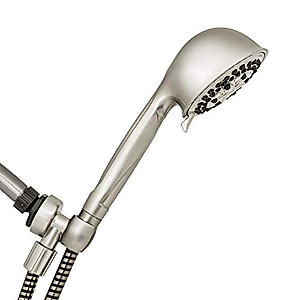 Waterpik High Pressure Powerpulse Massage Hand Held, Brushed Finish, Detachable Shower Head with 7 Spray Settings, ‎XFT-769E
