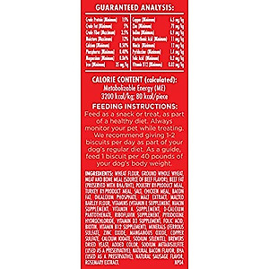 Milk-Bone Flavor Snacks Dog Biscuits for Large-Sized Dogs, 60 Ounce Box