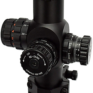 Barska AC13348 4-16x50 First Focal Plane MOA Series Rifle Scope Illuminated Trace MOA Reticle, Black, One Size