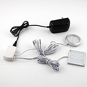 Xking 2510 6 Ports Male Plug LED Cabinet Light Hub Splitter Adapter Junction Box 2.54 Spacing