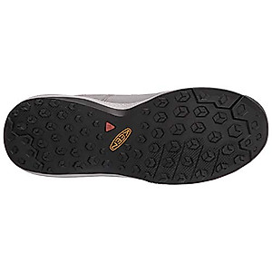 KEEN womens Tempo Flex Mid Height Lightweight Waterproof Hiking Boot, Steel Grey/African Violet, 8.5 US