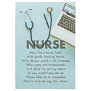 May I Be a Nurse, Lord Dusty Blue 3 x 2 Mini Cardstock Bookmarks Pack of 24