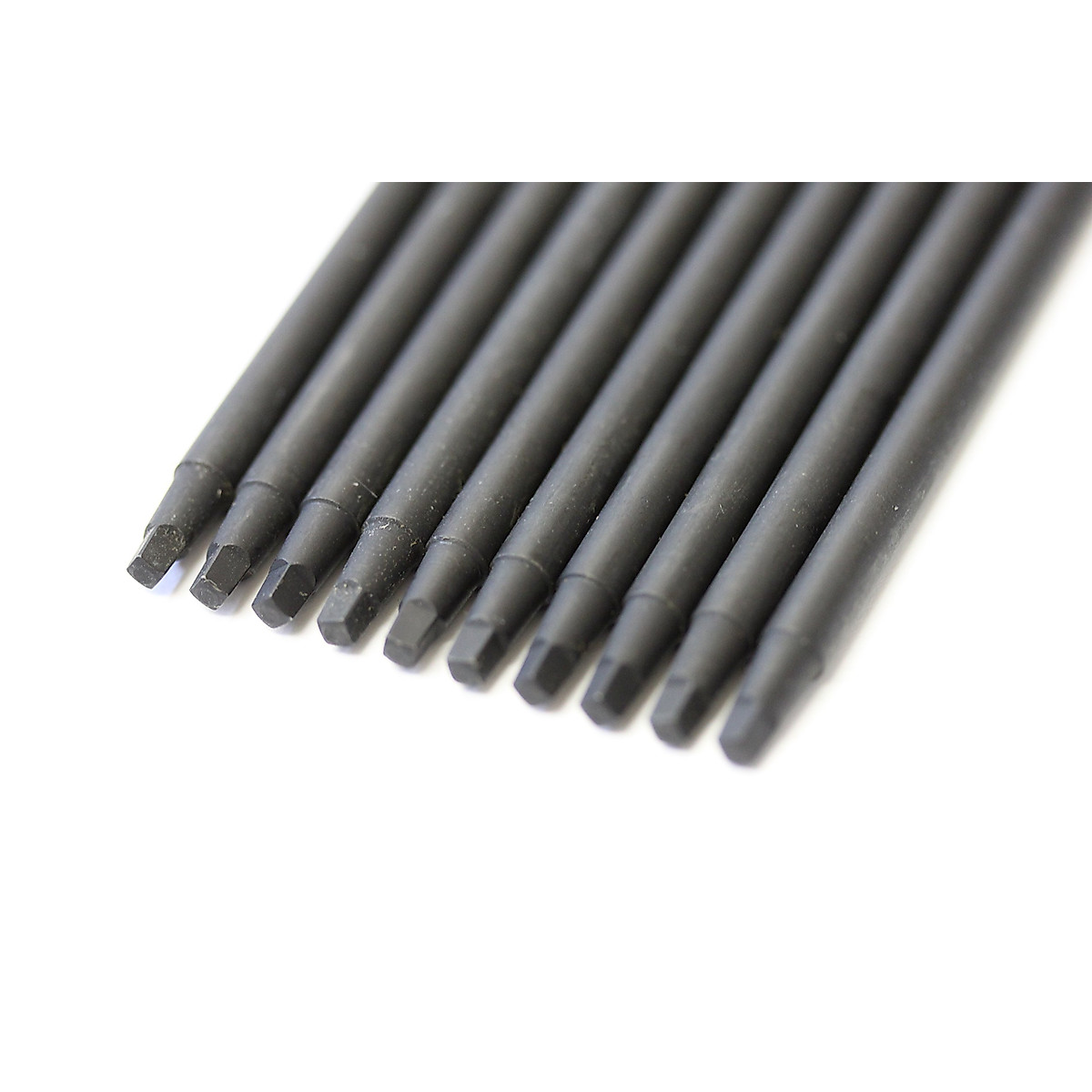 UFFY - 6" Inch Robertson Square SQ # 2 Power Impact Bit 10 pack 1/4 Hex