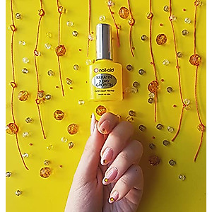 Nail-Aid Keratin 3 Day Growth Nail Treatment & Strengthener, Clear, 0.55 Fl Oz