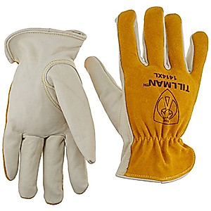 Tillman Leather Drivers Gloves, Cowhide, XL, PR, Model:1414XL