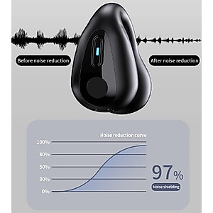 2023 New TWS Q80 Wireless Headphones Bluetooth 5.3 Bone Conduction Earphones Earclip Design Touch Control LED Earbuds Sports Headsets (White)