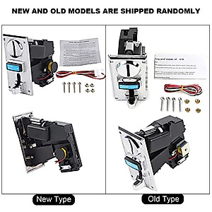 Arcade Coin Acceptor Vending Machine 14×13×7 Multi Coin Acceptor Selector Slot for Arcade Game Mechanism Vending Machine