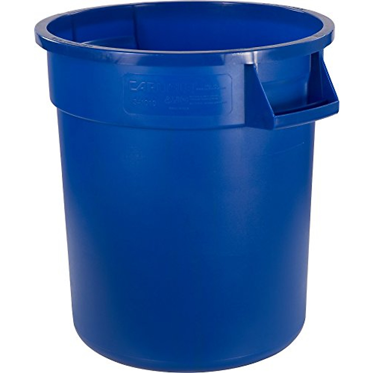 CFS 34101014 Bronco Round Waste Container Only, 10 Gallon, Blue