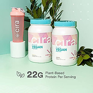 Bright Vegan Protein Powder for Women - Low-Carb, Non Dairy, Gluten Free, & Non-GMO Naturally Flavored Plant-Based Protein - 30 Servings, Vanilla