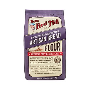 Artisan Bread Flour 5 Pounds (Case of 4)