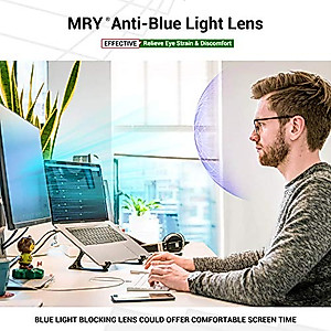 Mryok Blue Light Blocking Replacement Lenses for Bose Tempo - HD Clear Anti-Blue Light