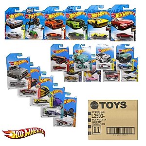 Mattel Hot Wheels 72 Count Random Case Basic Die-Cast Toy Cars