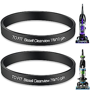 Vacuum Belt for Bissell Style 7/9/10 P/N 3031120 2252 2254 2259 1793, Vacuum Cleaner Belts Replacement Belt for Powerforce Helix Cleanview Powerlifter Swivel Rewind, Replace Part 2031093,3031123,32074