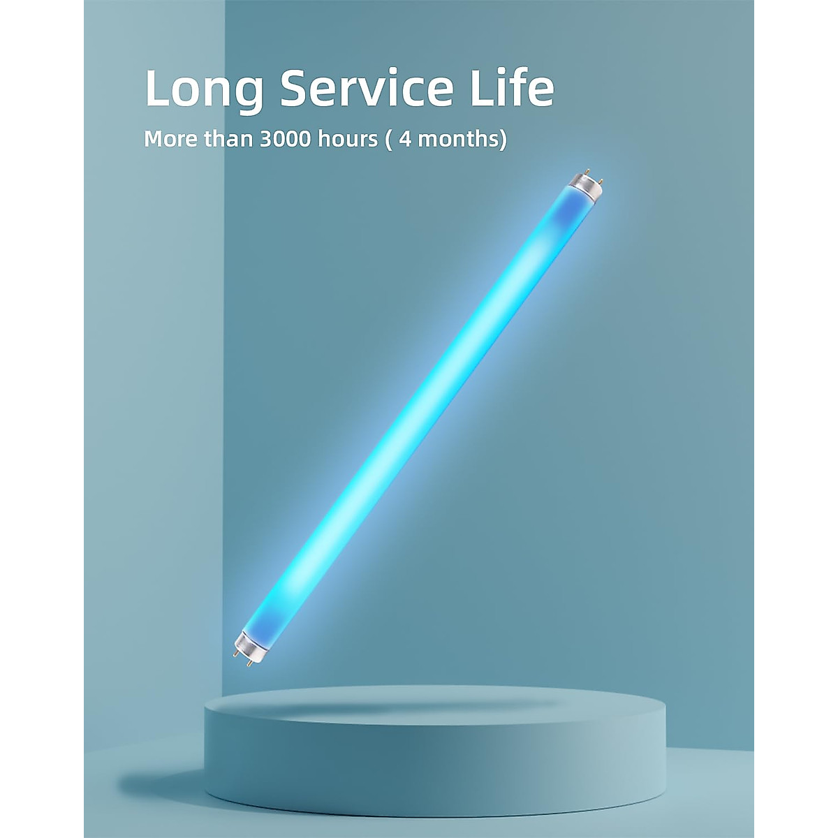 coospider-repta 4 Pack 18 Inch Bug Zapper Replacement Light Bulb 15W for 30W Indoor Bug Zapper, F15T8 BL Black Light Bulbs for Indoor Outdoor Mosquito & Flying Insect Zapper Lamp