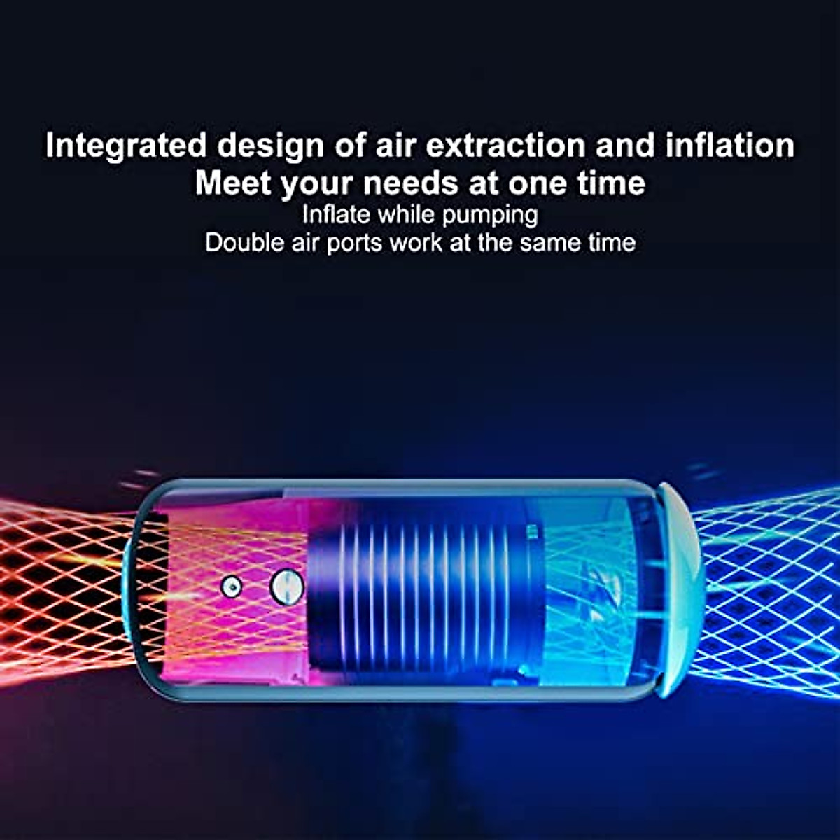 Portable Electric Air Pump, Proof Sound Insulating 100-240V Electric Vacuum Pump Storage for Home for Swimming Ring(#3)