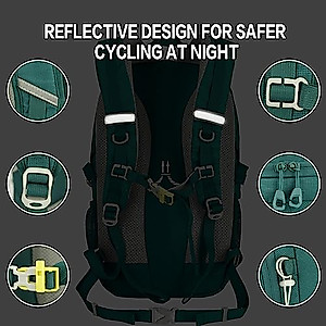 LOCALLION Cycling Backpacks 20L Hiking Backpack Bike Backpack Waterproof Biking Backpack Lightweight Daypacks for Camping