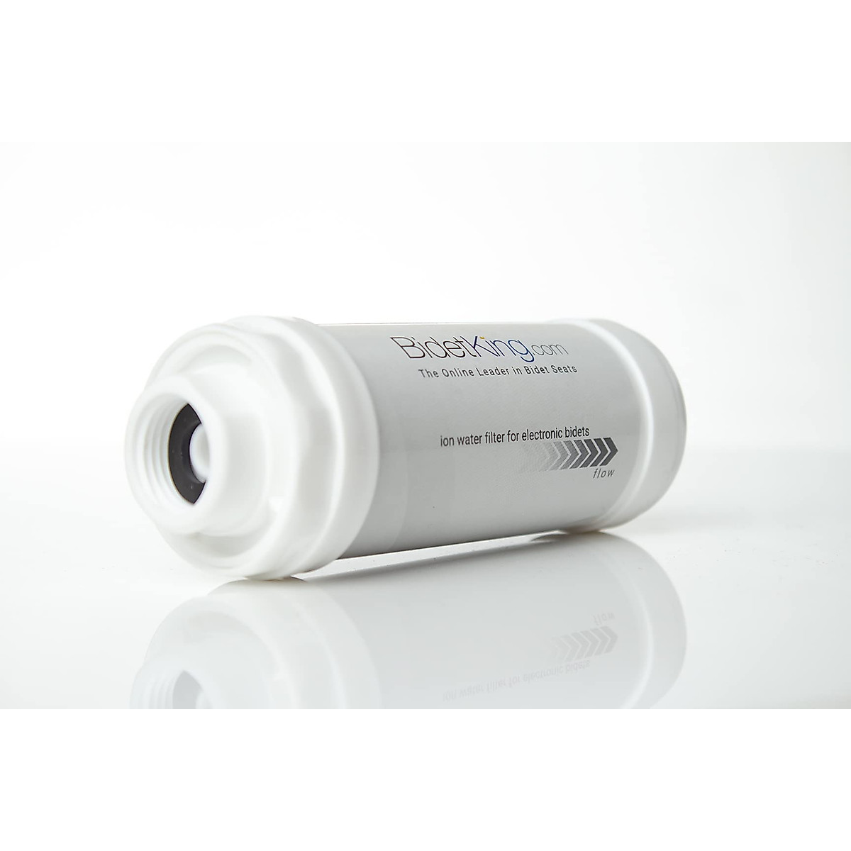 BidetKing Ion Bidet Filter for Electronic Bidet Seats | Premium Bidet Water Filter and Modern Design | Extend The Life of Your Bidet Seat | 1/2" Threads
