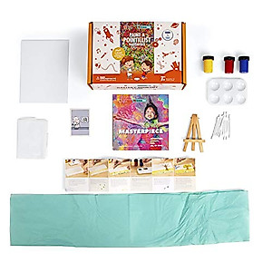 Fat Brain Toys Surprise Ride - Paint a Pointillist Masterpiece - Activity Kit, 5+