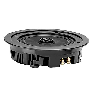 OSD Black 6.5" Super Shallow Mount Weather-Resistant in-Ceiling Speaker Pair - BK-R62SS