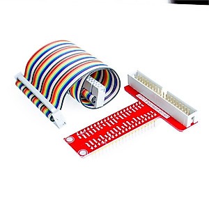 Raspberry Pi 3&Raspberry Pi 2 Model B GPIO Adapter Plate Gold Plug-in Version+MB-102 830 Points Board +GPIO Cable kit