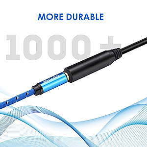 Devinal 1/4 Extension Cord, 1/4" Male to 1/4" Female Cable, 6.35mm Quarter inch Gold Plated Audio Cable Stereo Cord, 15 Feet 4.5Meters