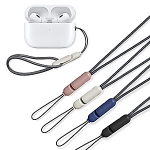 [4Pack] Lanyard for AirPods Pro 2nd Generation,New Wireless Bluetooth Earbuds Protective Case Anti-Lost Lanyard Compatible with AirPods Pro 2nd (2022)