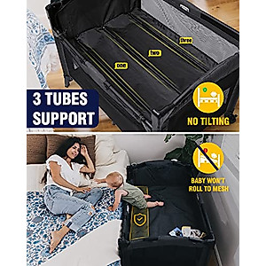 Beka Baby 4 in 1 Bassinet Bedside Sleeper, Baby Bedside Crib 4 Functions, Bedside Bassinet Crib Sleeper, Playard, Changing Table, Baby Bassinet for Newborn Baby