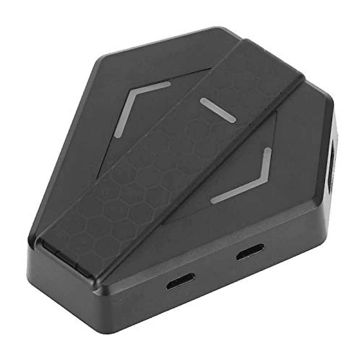 Kafuty-1 Keyboard and Mouse Converter,Gaming Keyboard and Mouse USB Adapter Converter for X-360/X-1/P3/P4/N-Switch Game Console Gamepad,Black(Black)