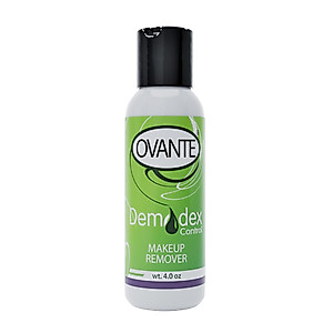 Ovante Demodex Mite Eliminating Face Wash & Make Up Remover With Tea Tree Oil For Human With Demodex Mite, Rosacea, Blepharitis, Itchy Eyelids & Lashes - 4.0 oz