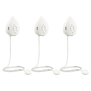 Moen 920-005 Flo Smart Water Leak Detector, White, 3-Pack