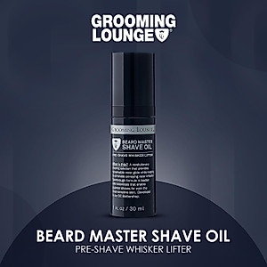 Grooming Lounge Beard Destroyer Shave Cream for Men - Bump, Irritation & Razor Burn Free Shaving Cream Sensitive Skin, Men Beard Care - Soft, Smooth, Easy Glide Low Shaving Foam Lather Formula - 5 Oz