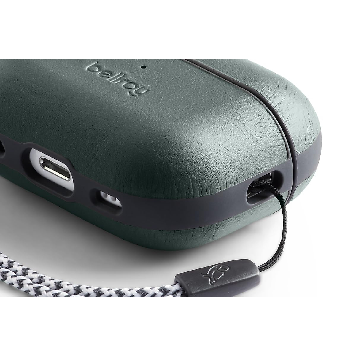 Bellroy Pod Jacket Pro 2nd Generation – (Leather Case for Apple AirPods Pro 2nd Generation) - Everglade