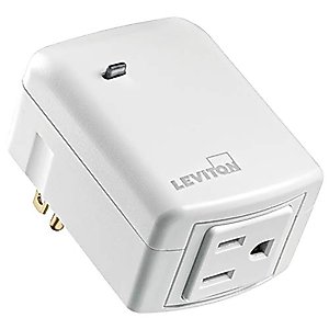 Leviton R51-DZPA1-1RW Module Appliance Plug-in, Clear
