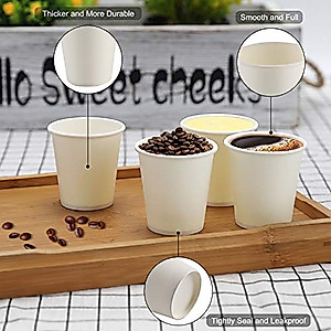 Cxsel 【100 pack 3 oz】 paper cups, 3 oz paper cups 3 oz mouthwash cups small paper cups 3 oz paper cups 3oz bathroom paper cups 3 oz paper cups 3 oz bathroom cups paper rinse cups 3 oz paper cups 3 oz