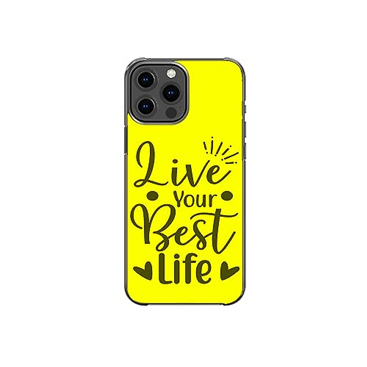 Live Your Best Life Motivational Inspirational Pattern Art Design Anti-Fall and Shockproof Gift iPhone Case (iPhone 6/6s)