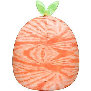 Squishmallows Original 14-Inch Judy Orange Tie-Dye Tangerine with Glasses - Large Ultrasoft Official Jazwares Plush