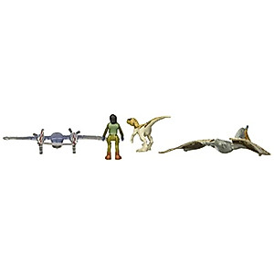 Jurassic World: Dominion Minis Fight or Flight Pack Figures