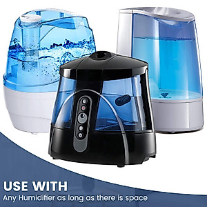 NANE 16 Pack Demineralization Cartridge Compatible with HoMedics Ultrasonic Humidifiers, Filters Mineral Deposits, Prevents Hard Water Build-Up, Purifies Water, Eliminates White Dust and Odor