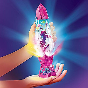 Canal Toys Style 4 Ever DIY Mood Lamp - Customizable Bubble Lamp with Color-Changing LED Lights, Glittery Bubbles, and Swirling Beads. Ages 6+