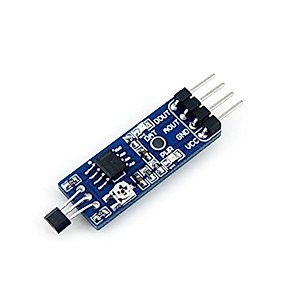 Waveshare Hall Element Switch Sensor Detector Hall Sensor Detection Module Magnetic for Detect Car AVR