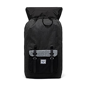 Herschel Supply Co. Little America Black Crosshatch/Black/Raven Crosshatch One Size