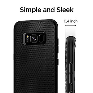 Spigen Liquid Air Armor Designed for Samsung Galaxy S8 Plus Case (2017) - Black