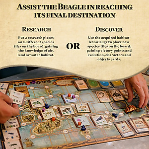 On The Origin of Species | An Evolutionary Research Board Game by Artana Games | Charles Darwin's Trip Through the Galapagos as a Strategic Science Board Game for Kids and Families | Based on the Book