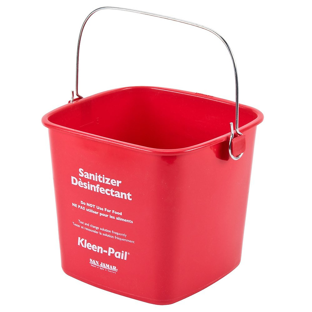 Carlisle FoodService Products San Jamar KP256GN Kleen-Pail Commercial Cleaning Bucket, 8 Quart, Green